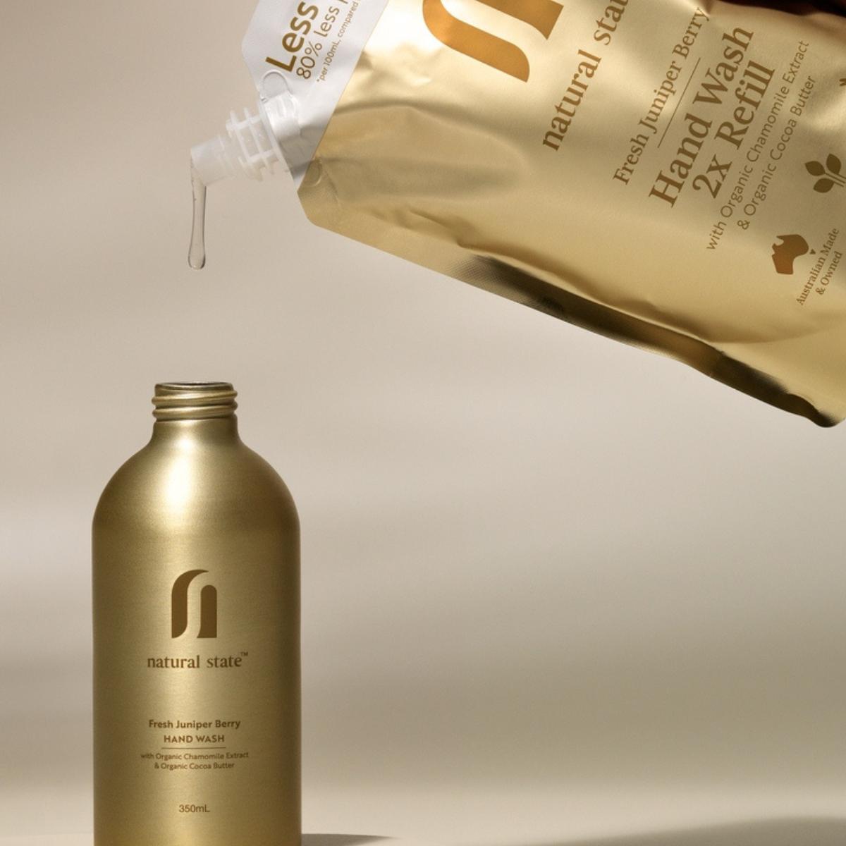 Natural State Hand & Body Wash Refills | Plant Based | Natures Organics