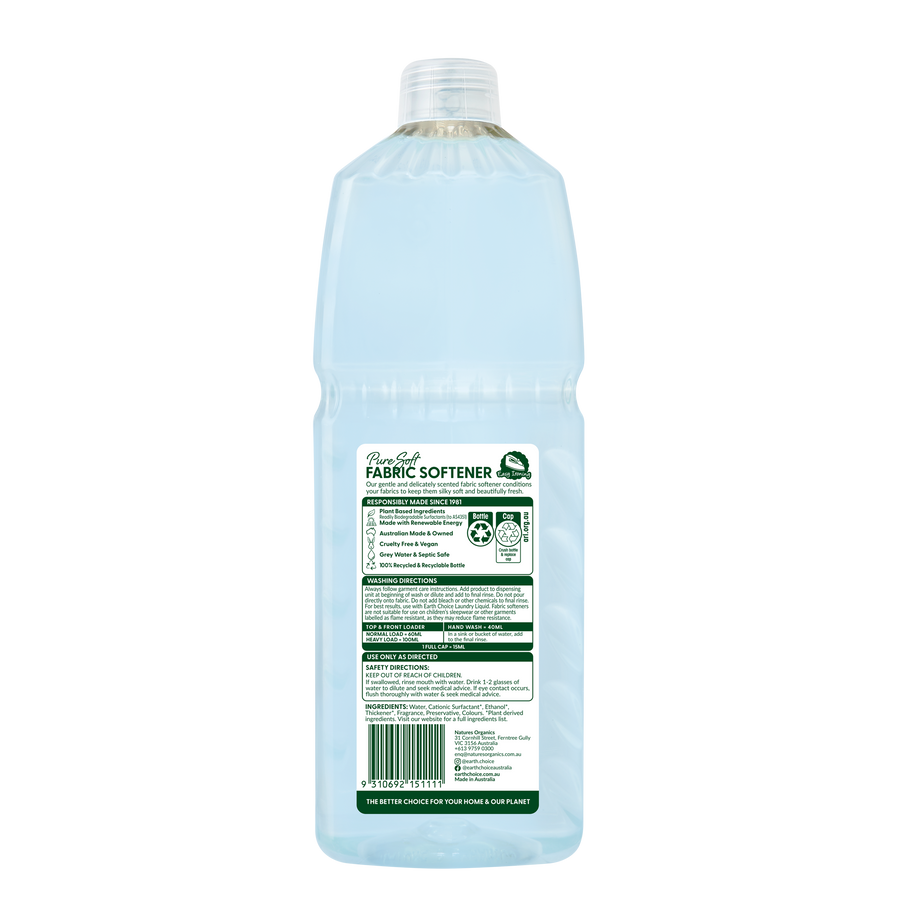 Earth Choice Laundry Liquid Detergent | Plant Based | Natures Organics