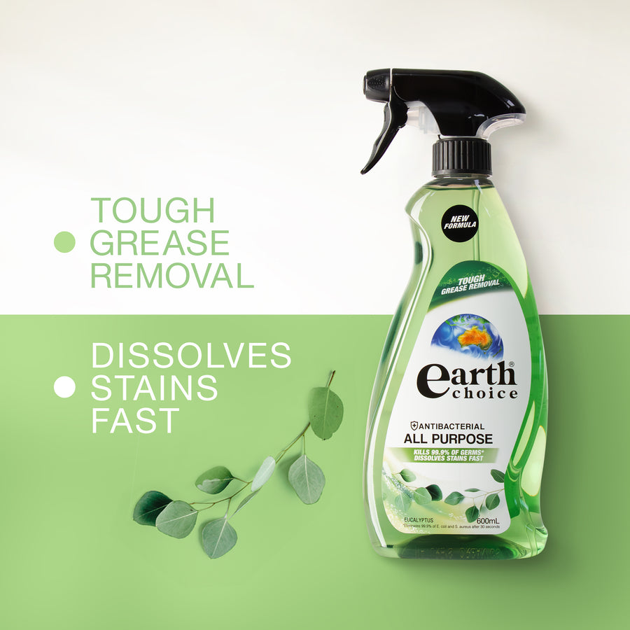 Earth Choice Antibacterial All Purpose Spray 600ml – Natures Organics