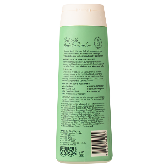 OC Naturals Hair Care | Plant Based Ingredients | Natures Organics