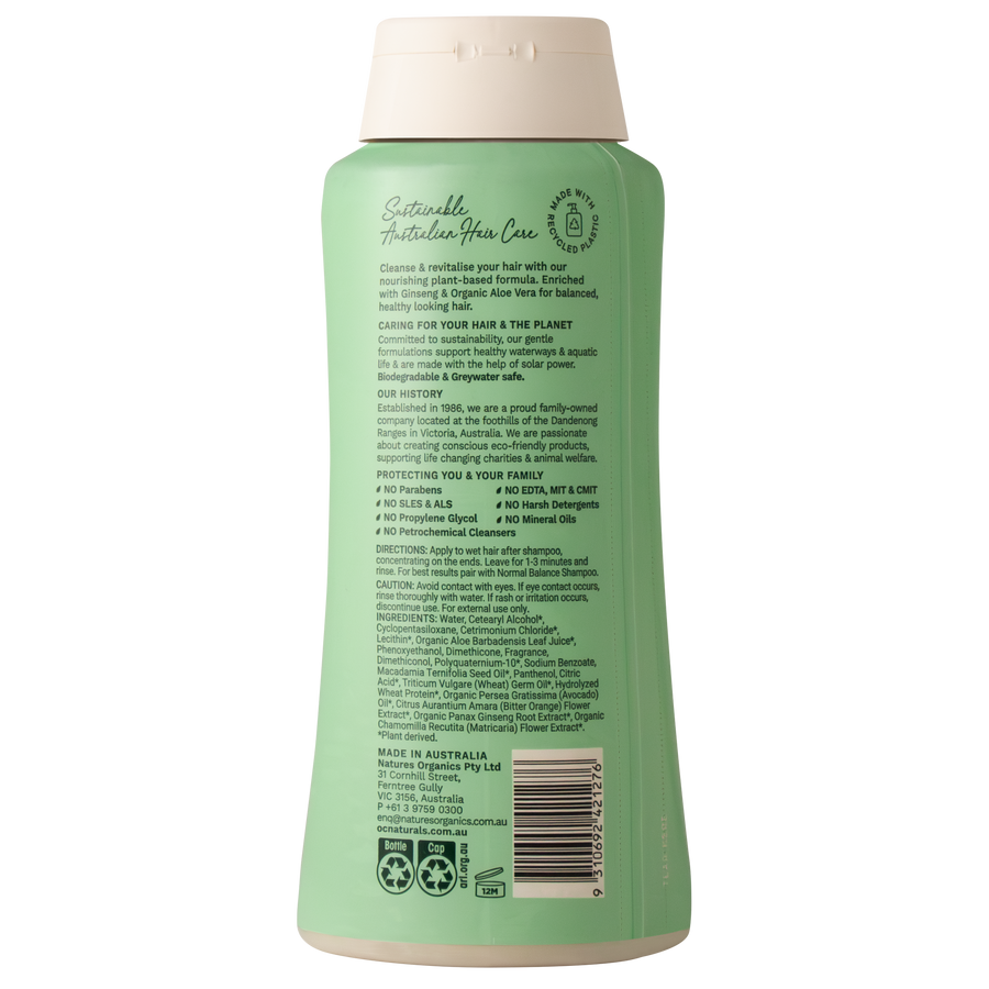 OC Naturals Hair Care | Plant Based Ingredients | Natures Organics