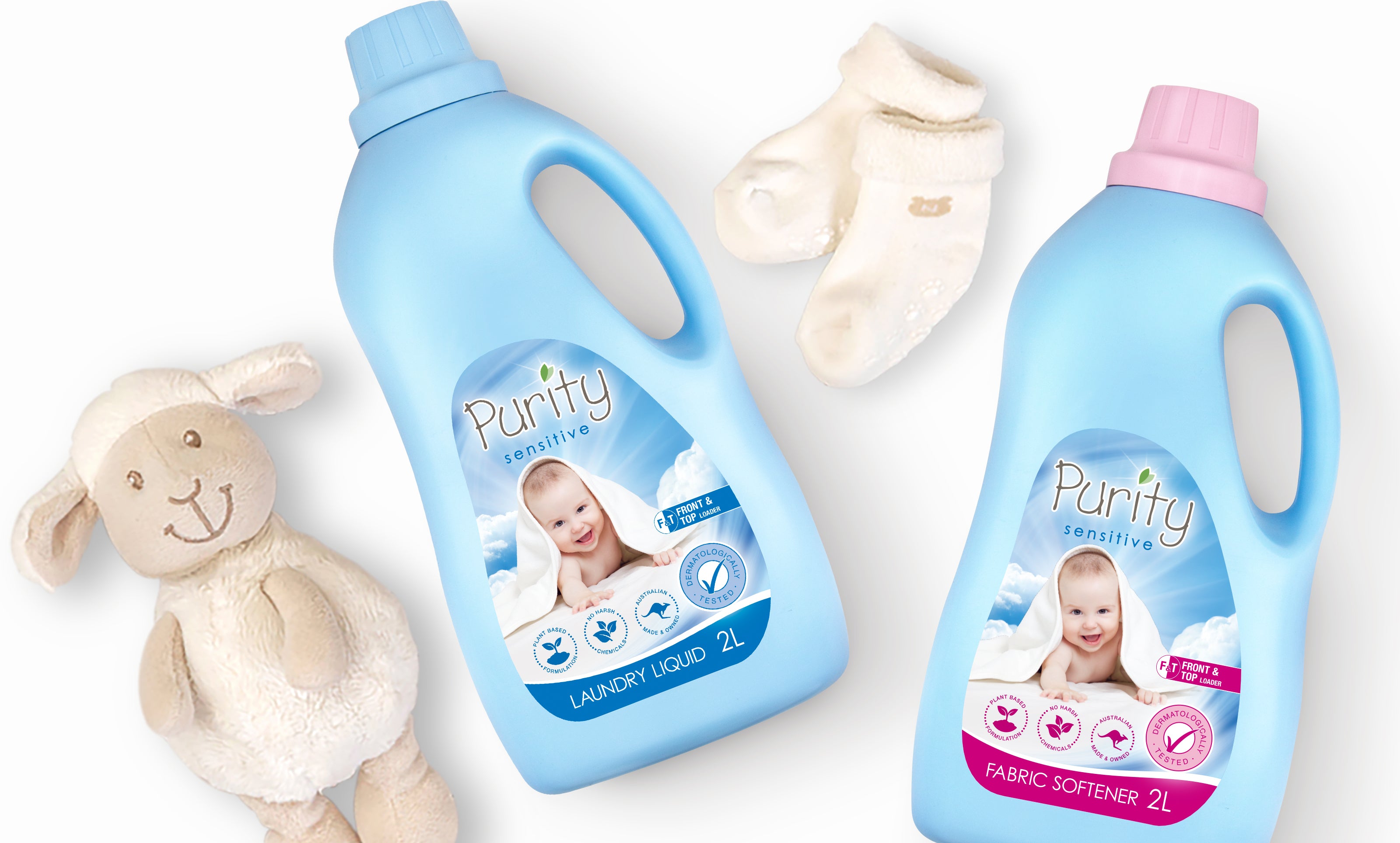 Purity Sensitive Laundry Liquid | Dermatologically Tested | Natures ...