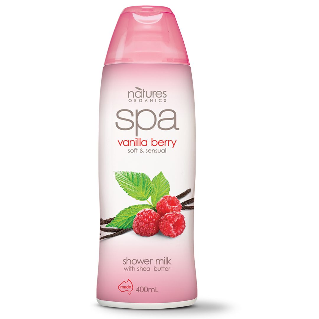 Spa Vanilla Berry Body Milk 400ml – Natures Organics