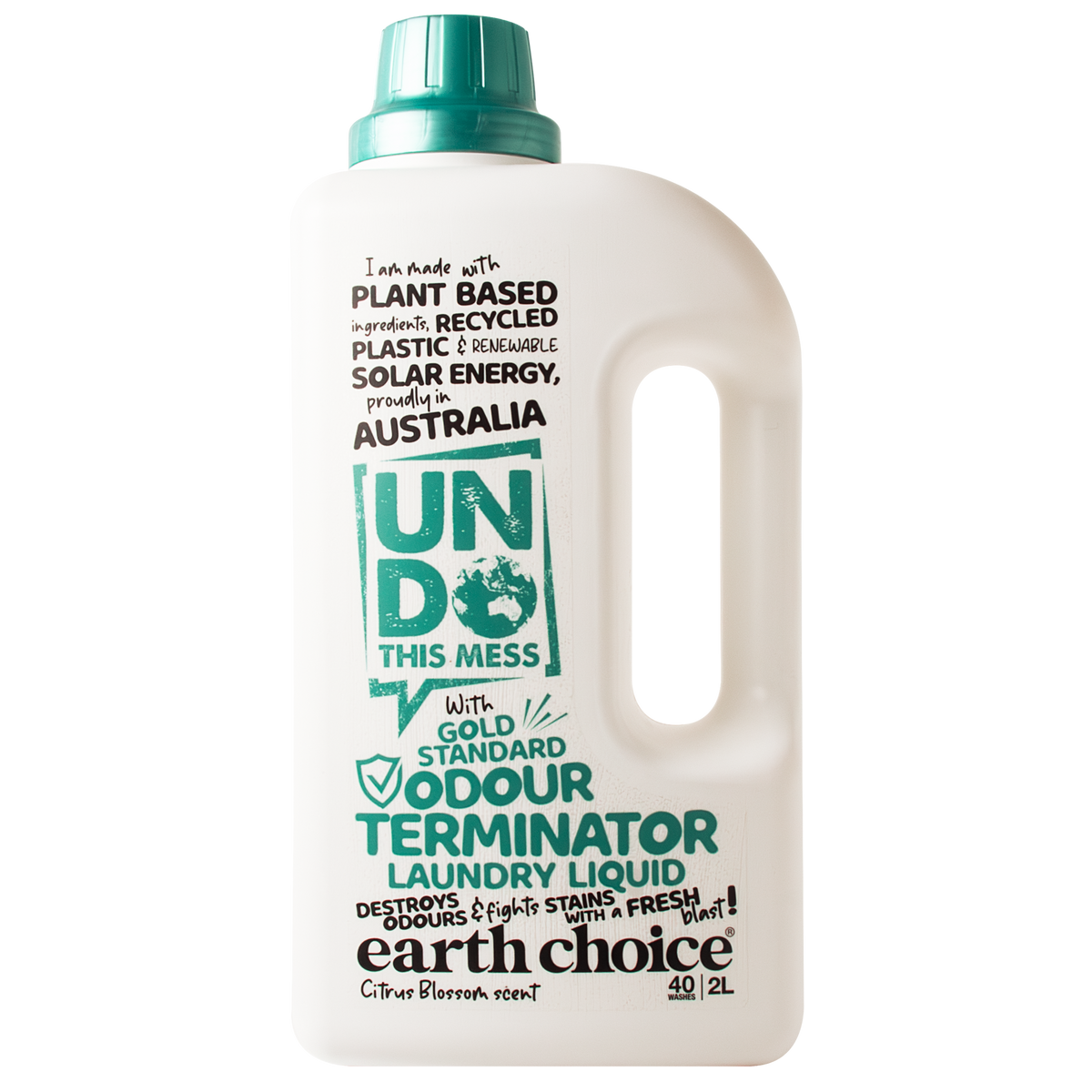 Undo This Mess Odour Terminator Laundry Liquid 2L – Natures Organics