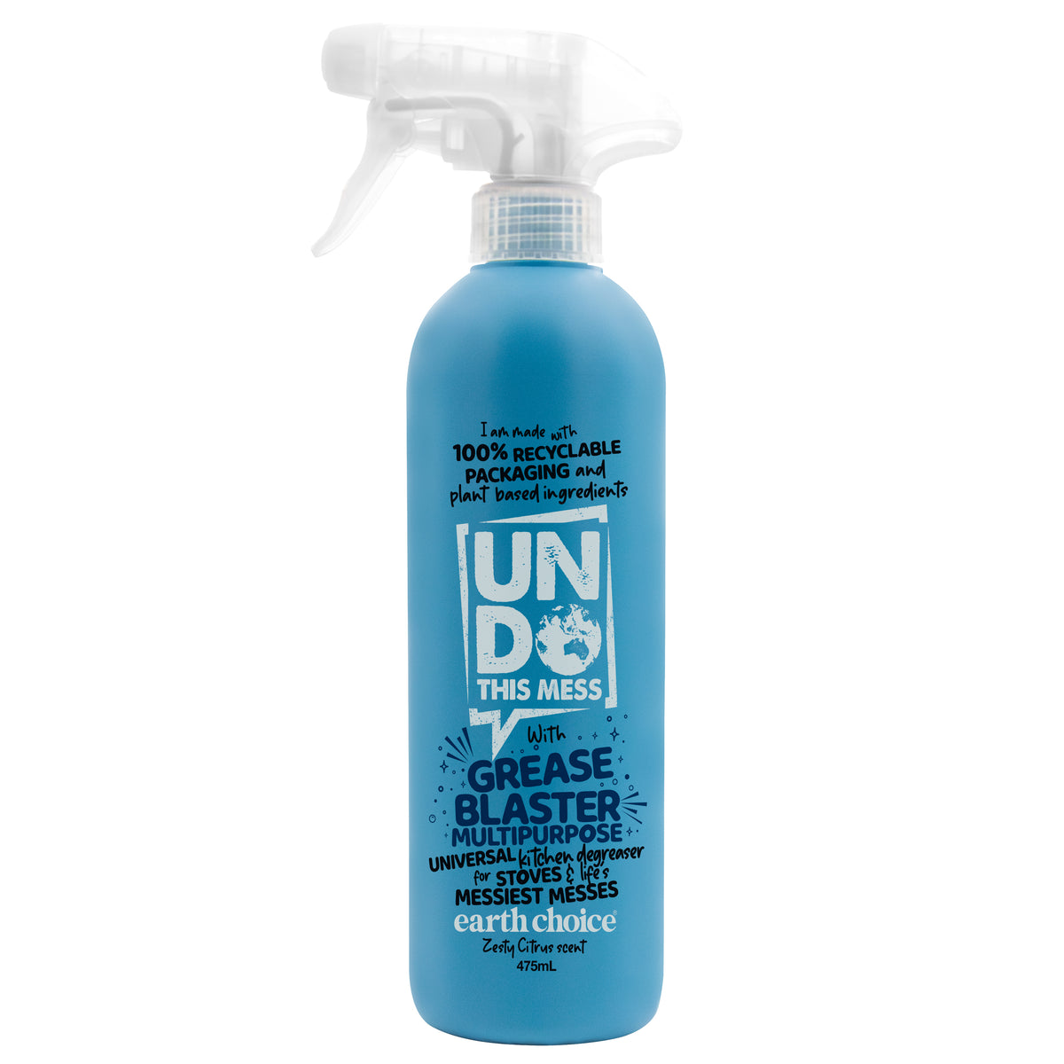 Undo This Mess Grease Blaster Multipurpose Spray 475ml – Natures Organics